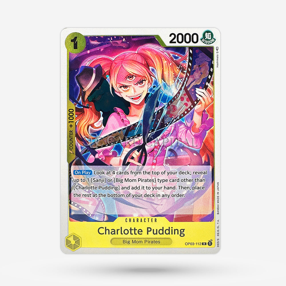 Charlotte Pudding OP03-112 Rare EN NM+ | CardCapital