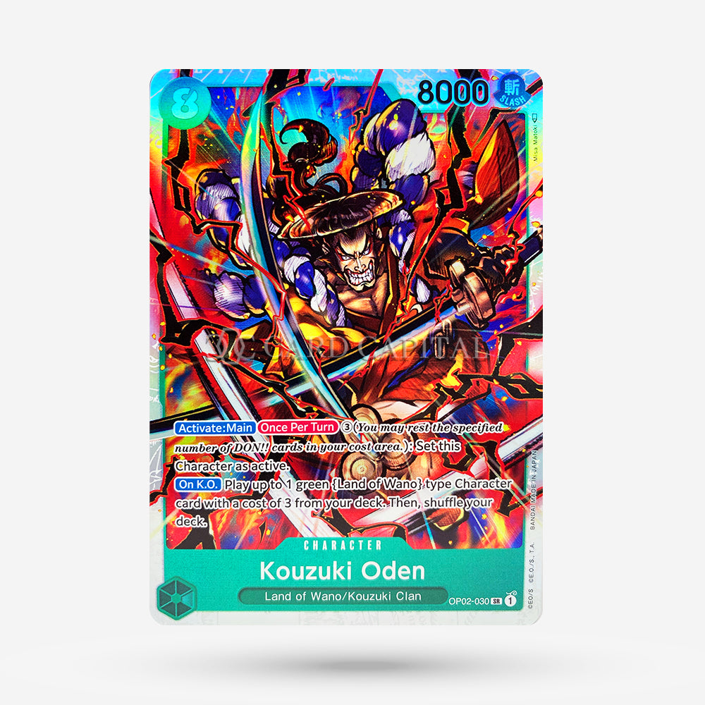Kouzuki Oden (OP02-030) Super Rare EN | CardCapital